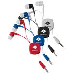 Retractable Promotional Earbuds - iPlus USB Inc.