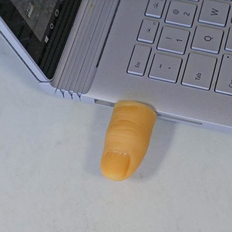 Thumb tip USB Flash Drives - iPlus USB Inc.